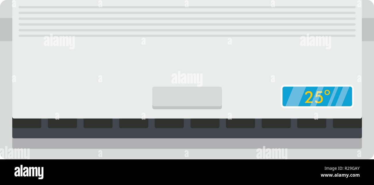 Split system icon. Flat illustration of split system vector icon for ...