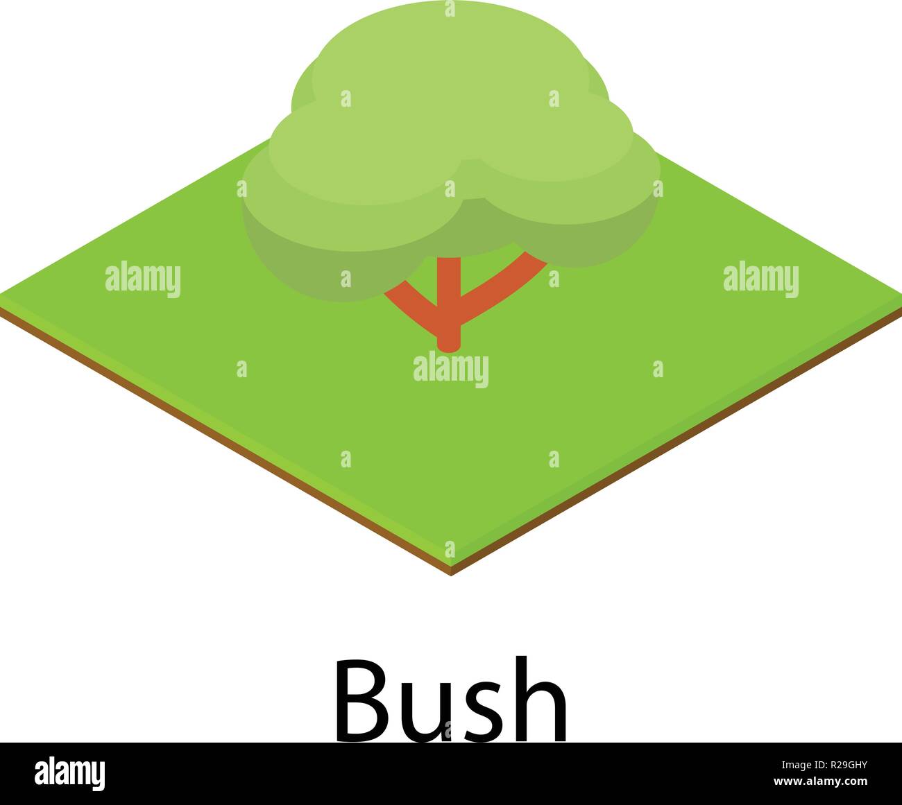 Resting place icon. Isometric illustration of resting place vector icon ...