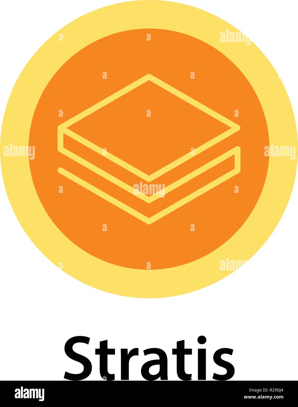 Stratis icon. Flat illustration of stratis vector icon for web Stock Vector Image & Art - Alamy