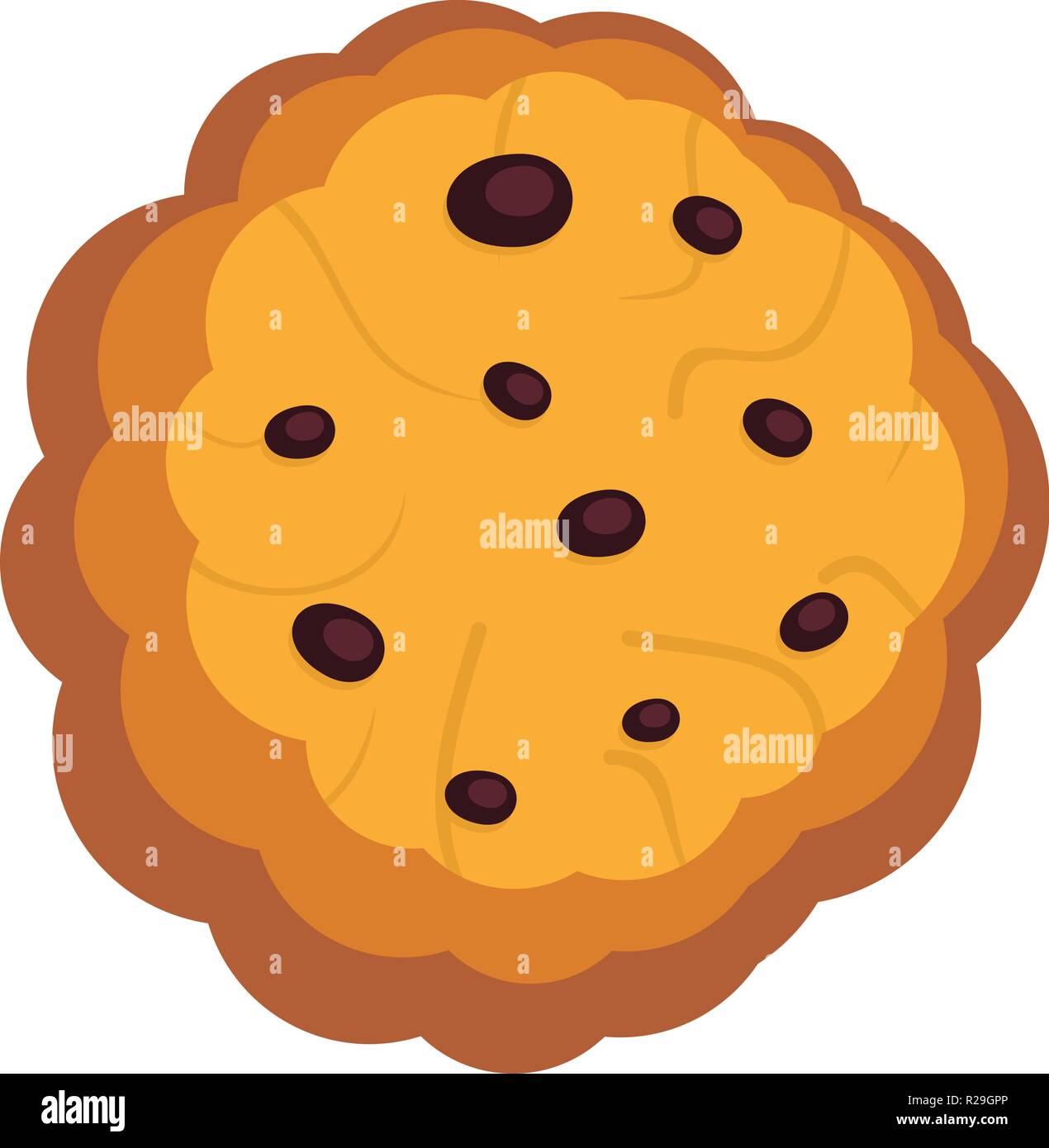 Shortbread icon. Flat illustration of shortbread vector icon for web ...