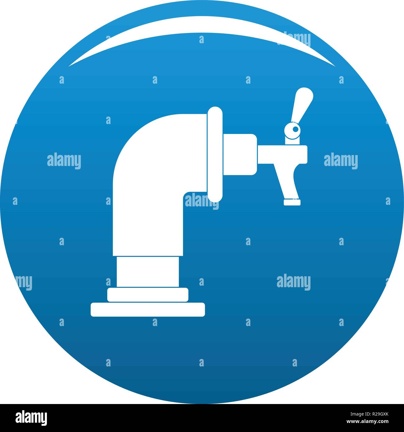 Water tap icon. Simple illustration of water tap vector icon for any ...
