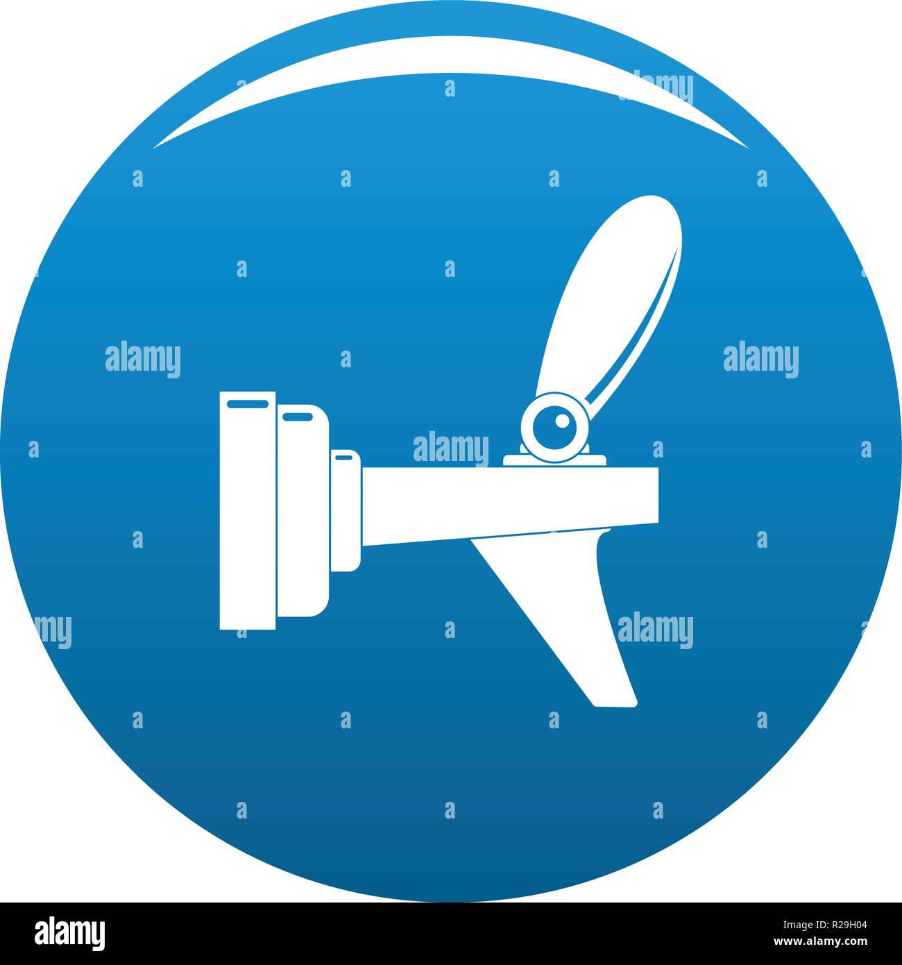 Metal tap icon. Simple illustration of metal tap vector icon for any ...