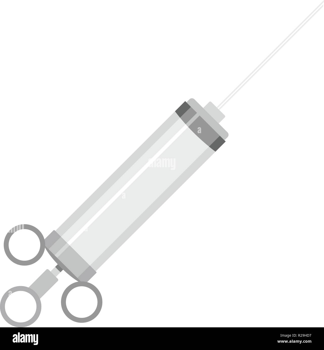 Injector icon. Flat illustration of injector vector icon for web Stock ...