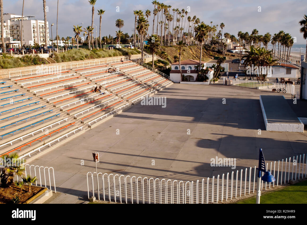 The Oceanside Amphitheater in Oceanside, California, USA Stock Photo ...