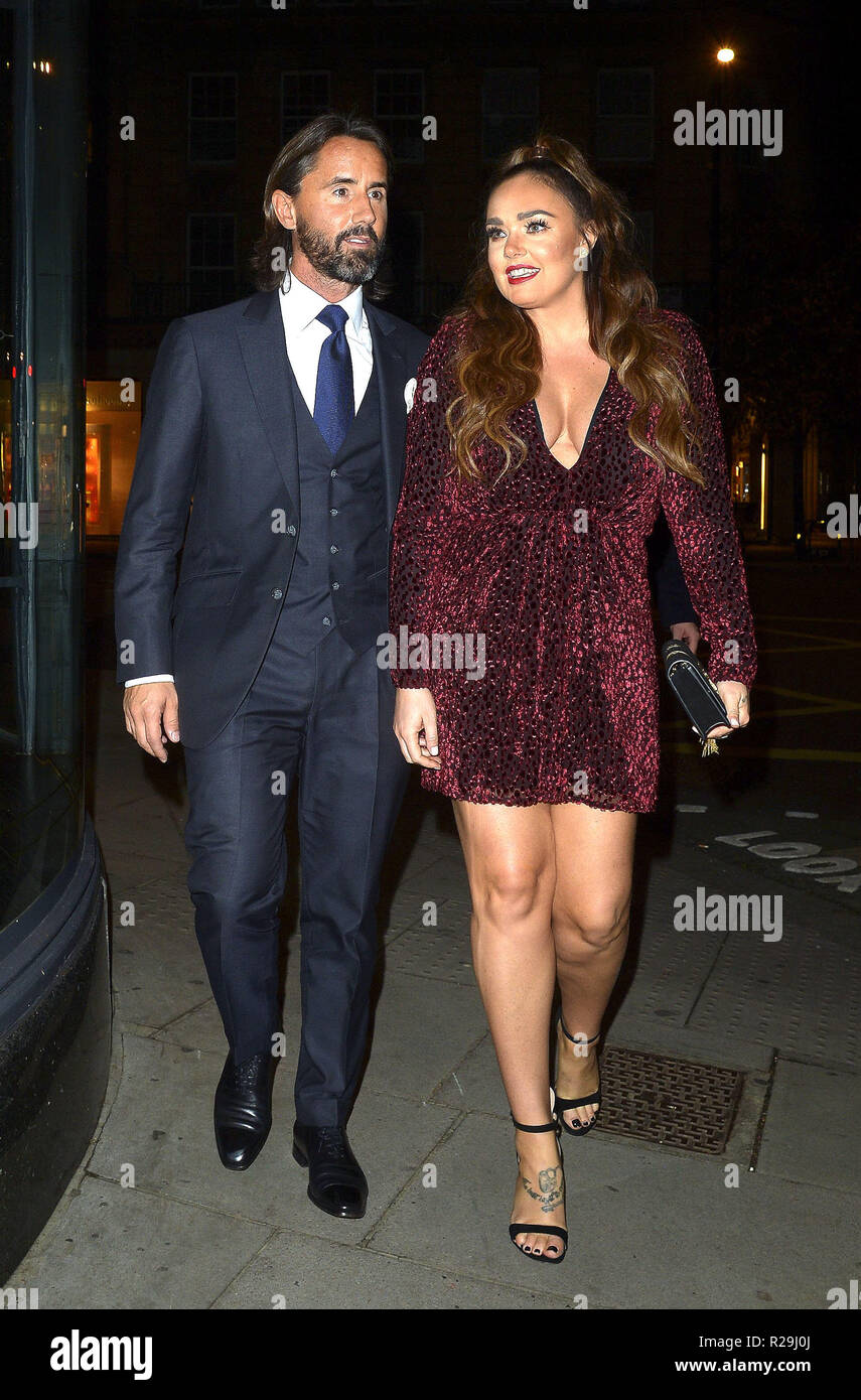 Tamara Ecclestone and Jay Rutland at Maddox Gallery Featuring: Tamara ...