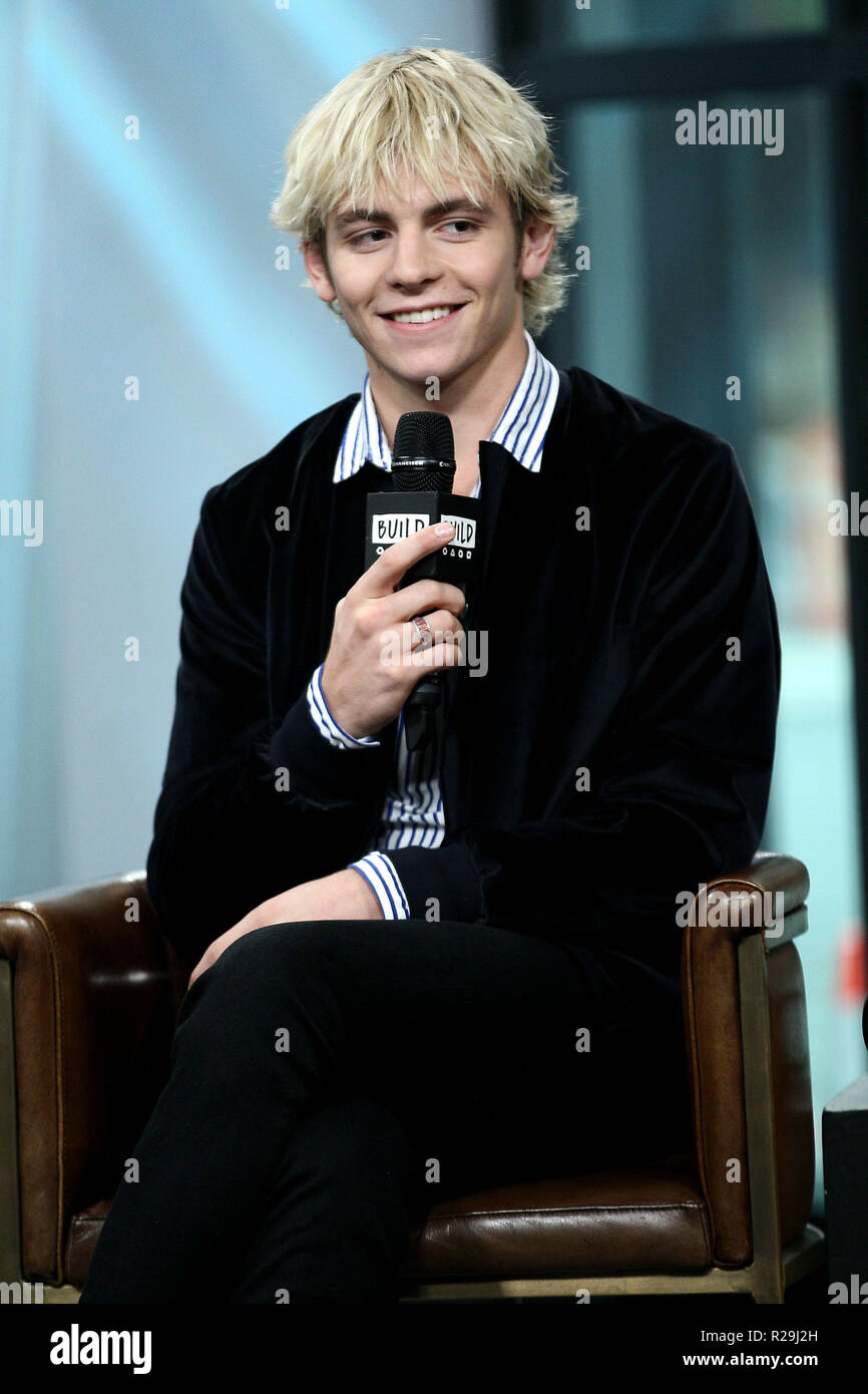 NEW YORK, NY - NOVEMBER 01: Build presents Ross Lynch discussing "My ...