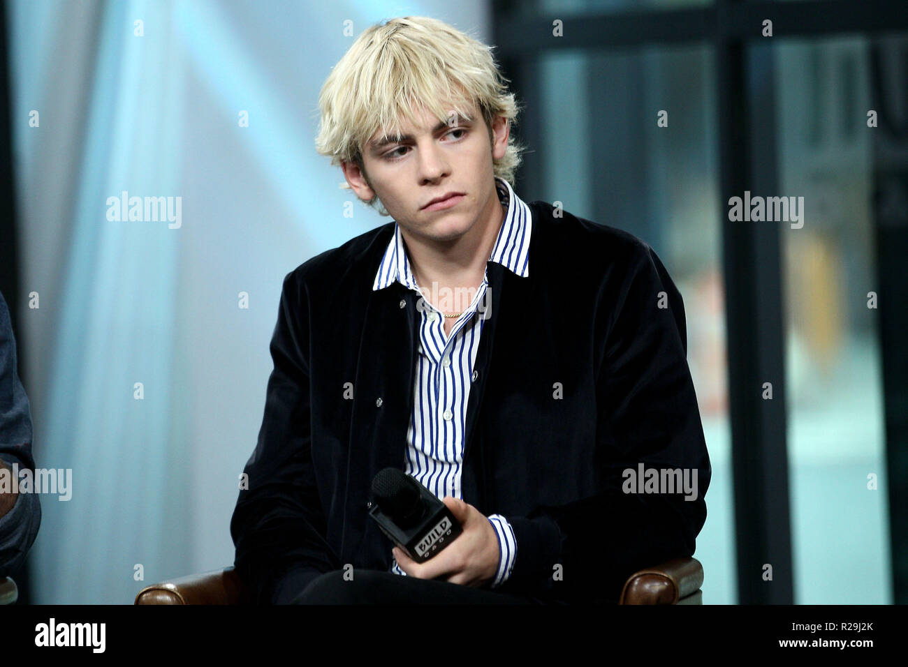 NEW YORK, NY - NOVEMBER 01: Build presents Ross Lynch discussing "My ...