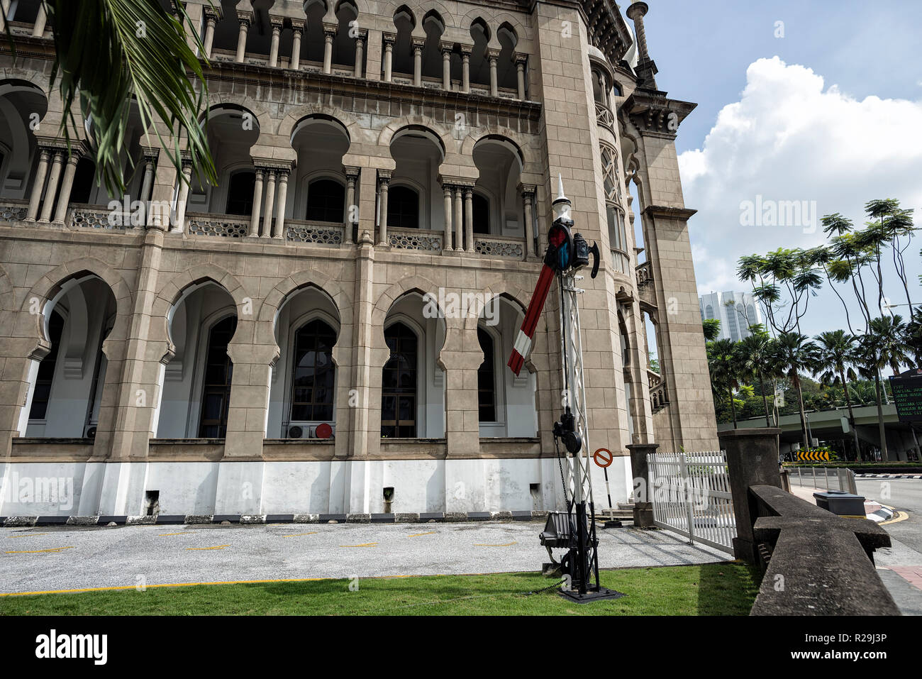 Kuala Lumpur, Malaysia - 9 April, 2017: Keretapi Tanah Melayu Berhad ...