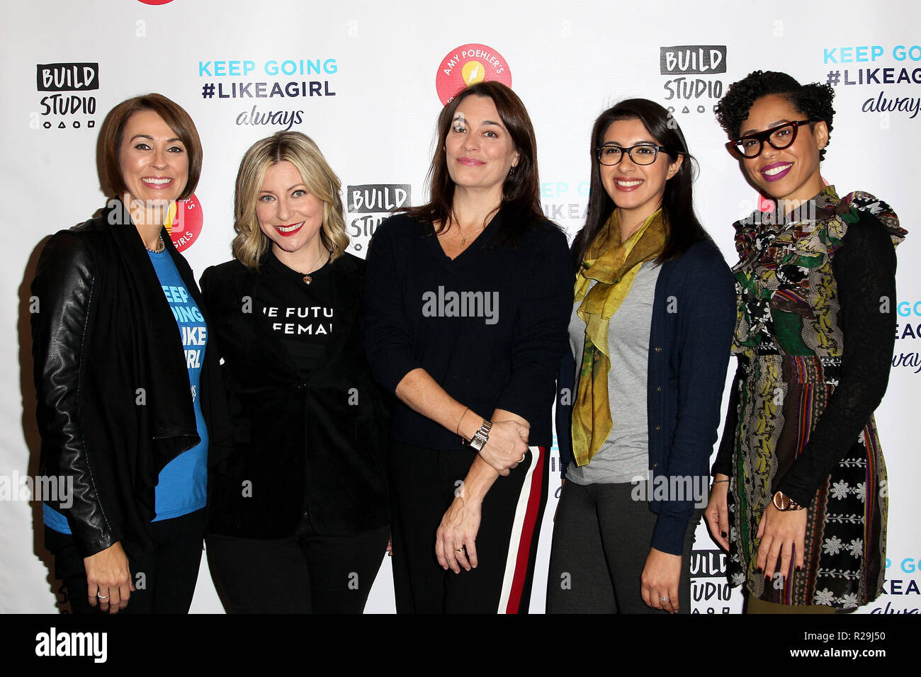 NEW YORK, NY - NOVEMBER 14: Build presents Amanda Hill, Laura ...