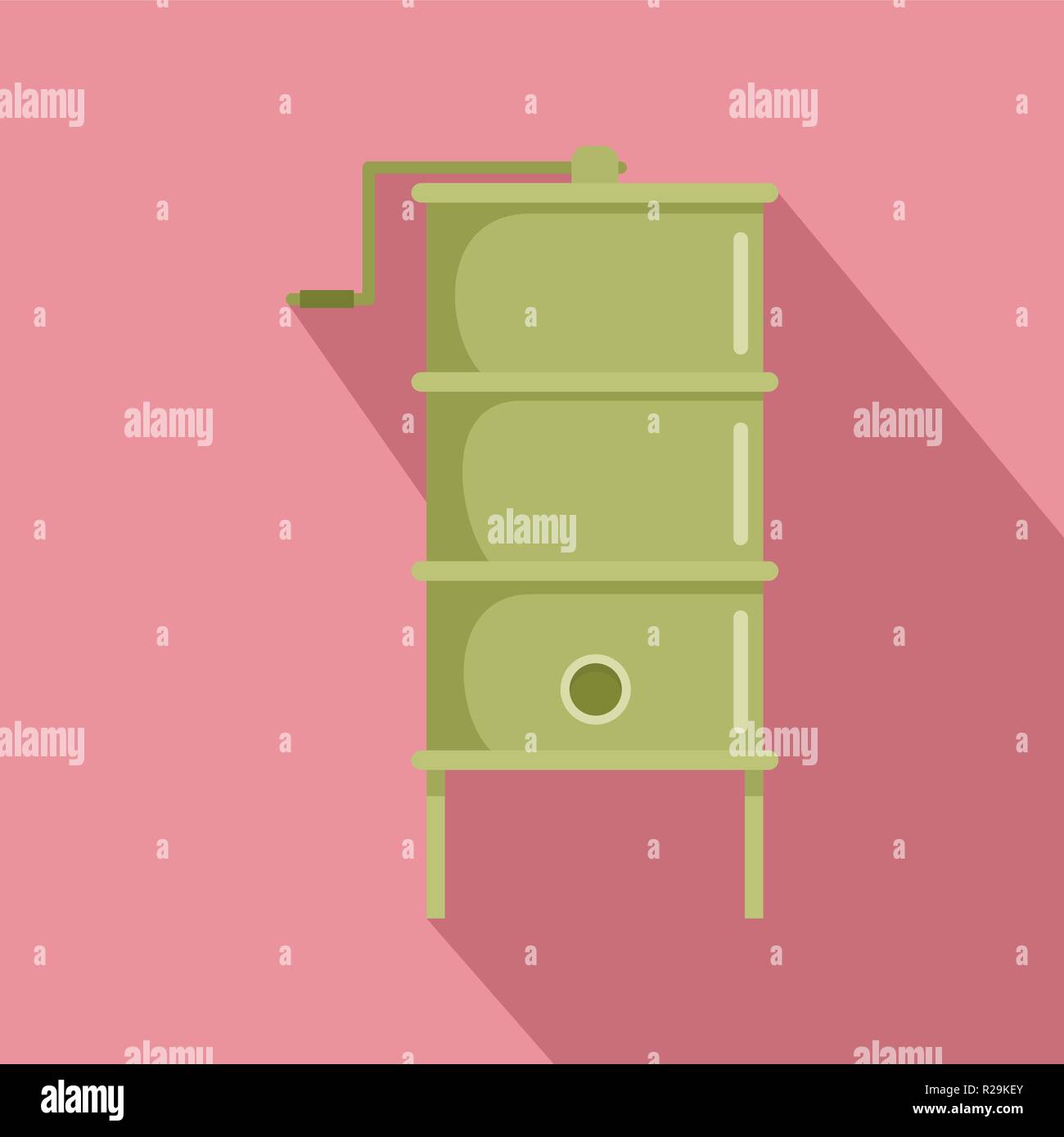 Honey extract tool icon. Flat illustration of honey extract tool vector ...