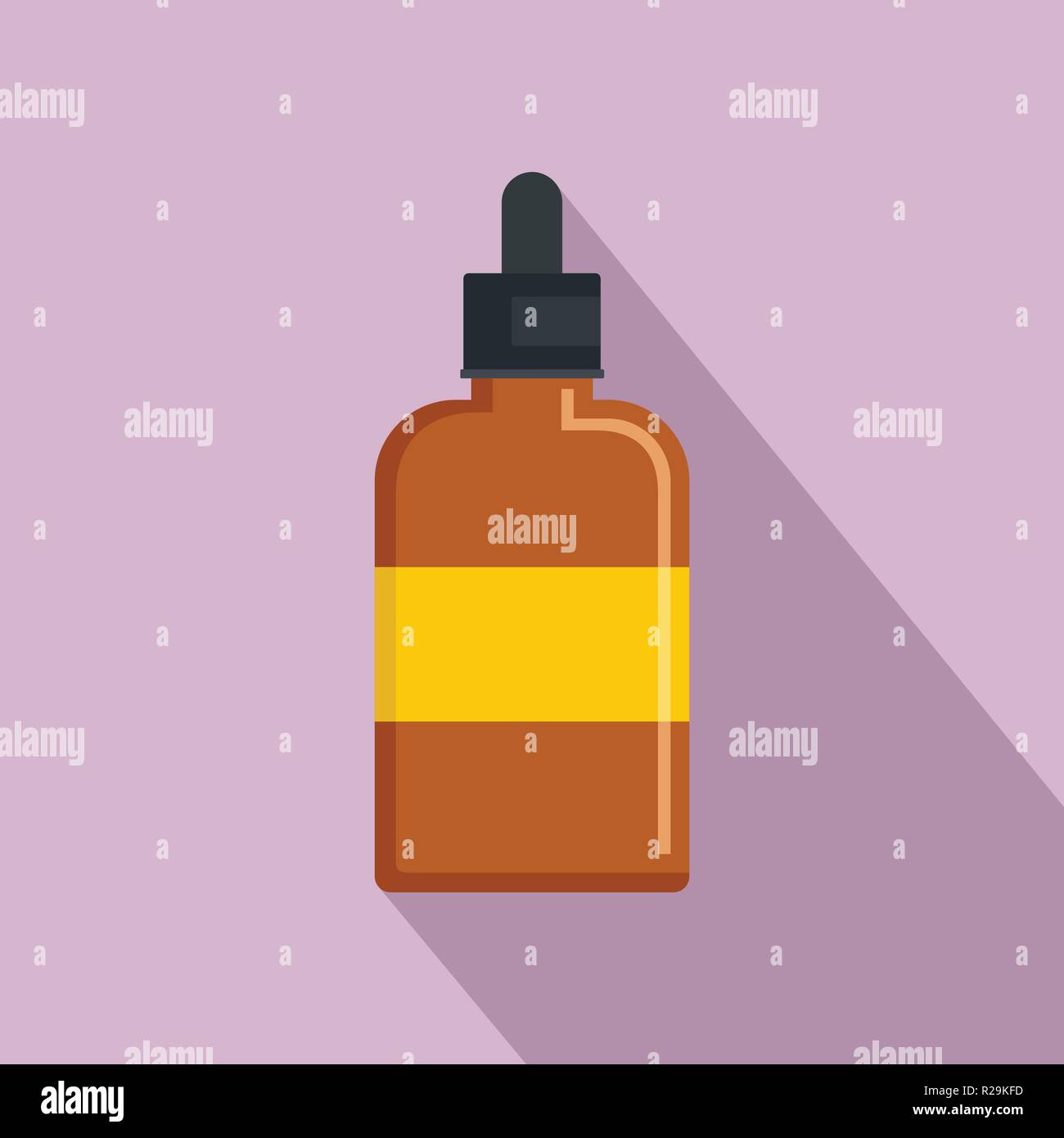 Bee sirop icon. Flat illustration of bee sirop vector icon for web ...