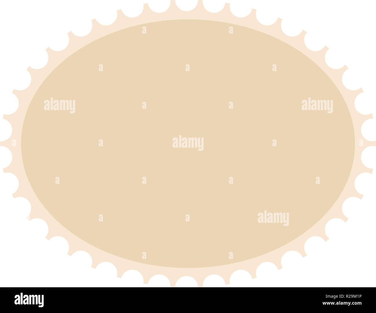 Postage stamp icon. Flat illustration of postage stamp vector icon for ...