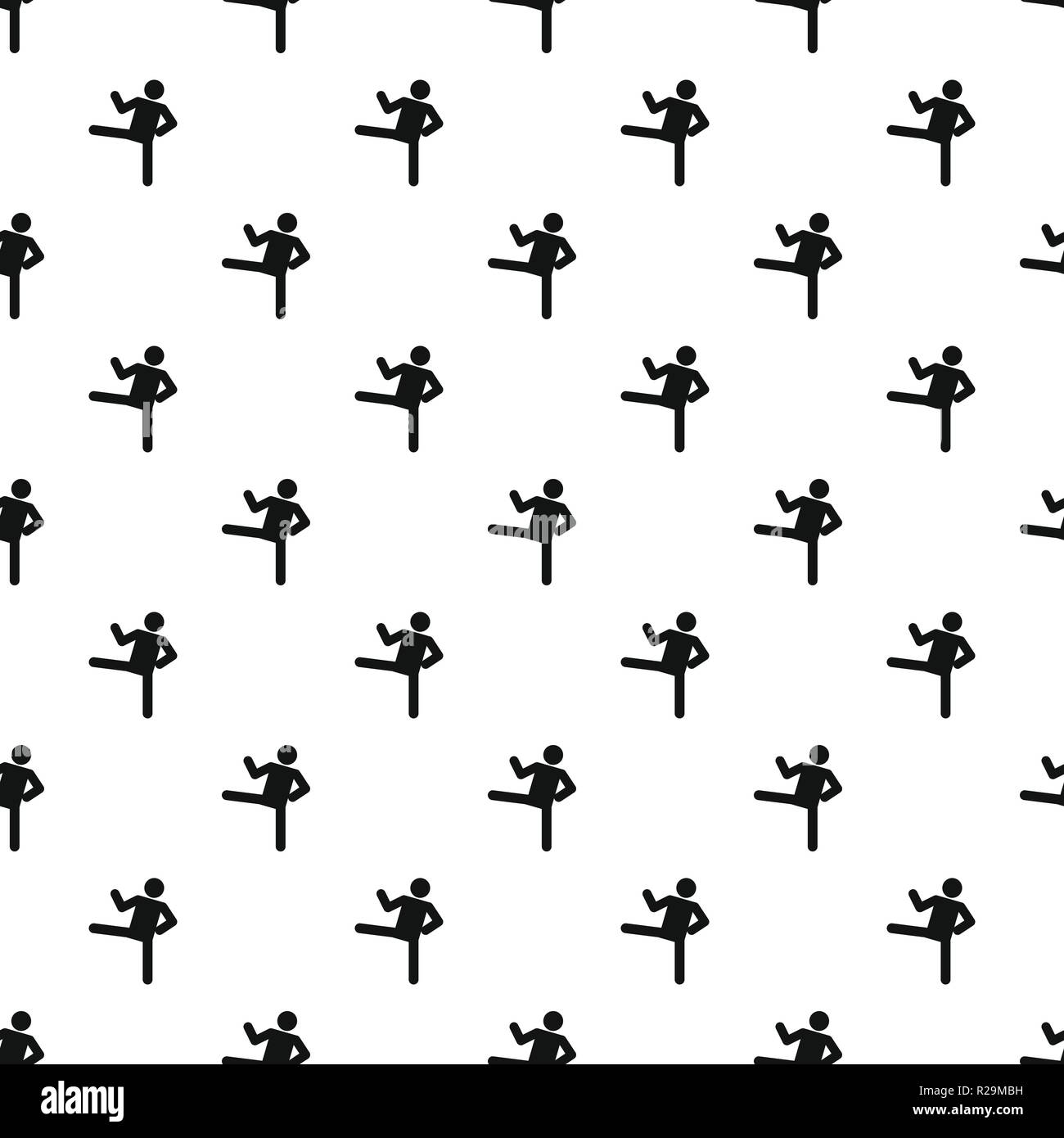 Stick figure stickman pattern vector seamless repeating for any web ...