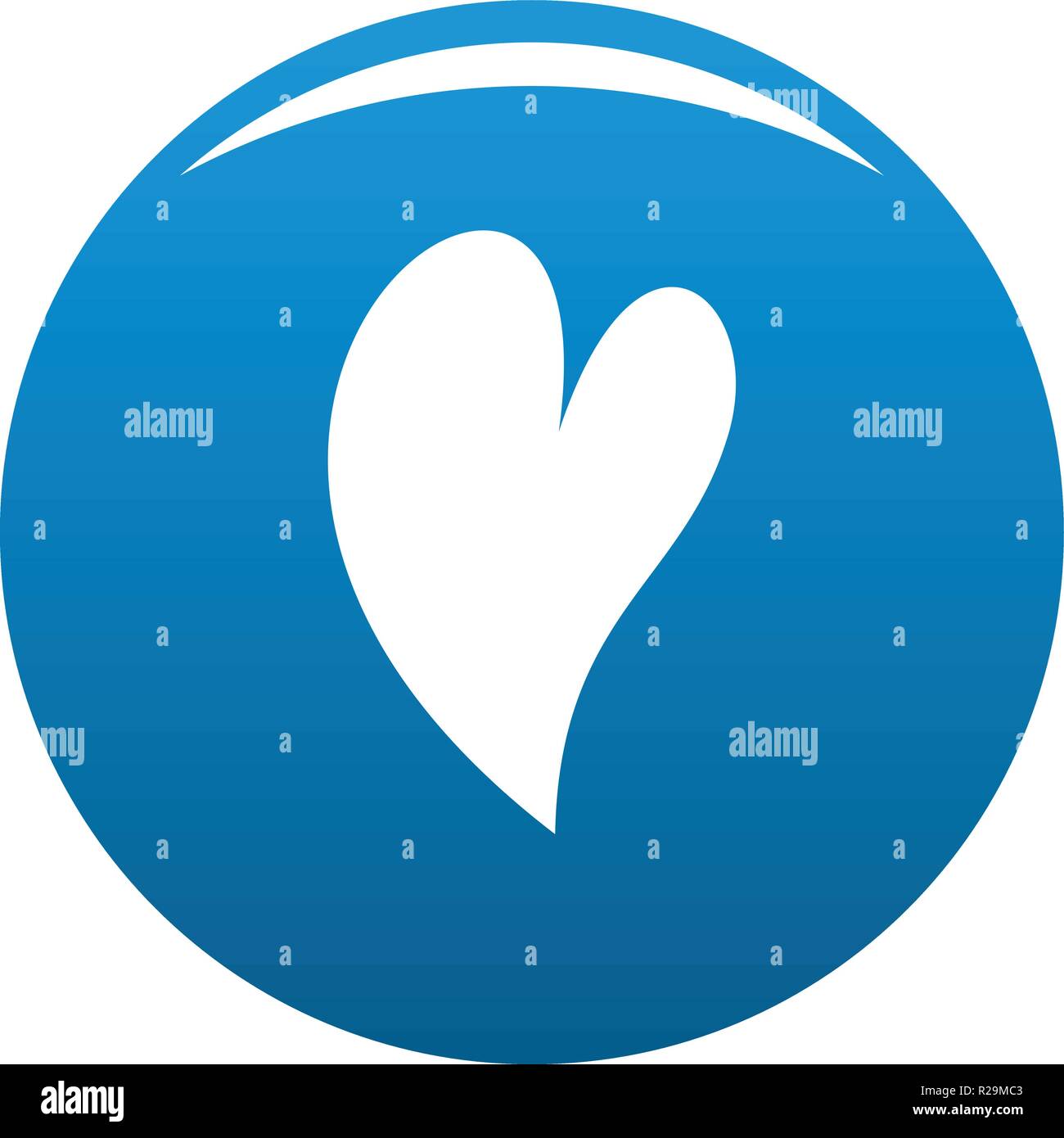 Deaf heart icon. Simple illustration of deaf heart vector icon for any ...