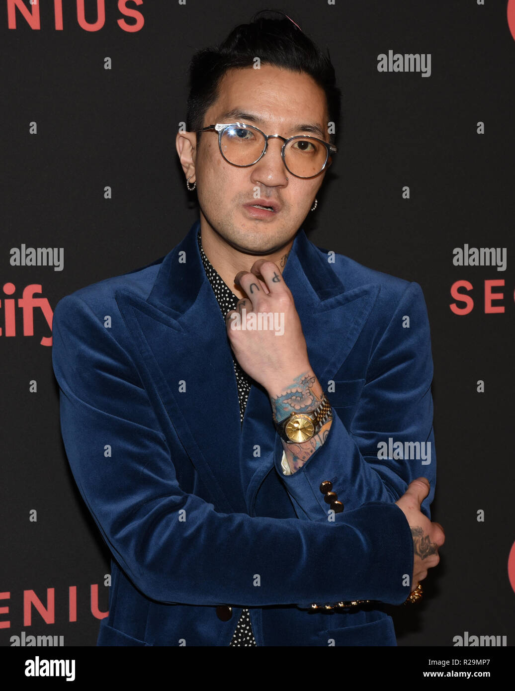 Brian Lee attends the Spotify's Secret Genius Awards Hosted By NE-YO at ...
