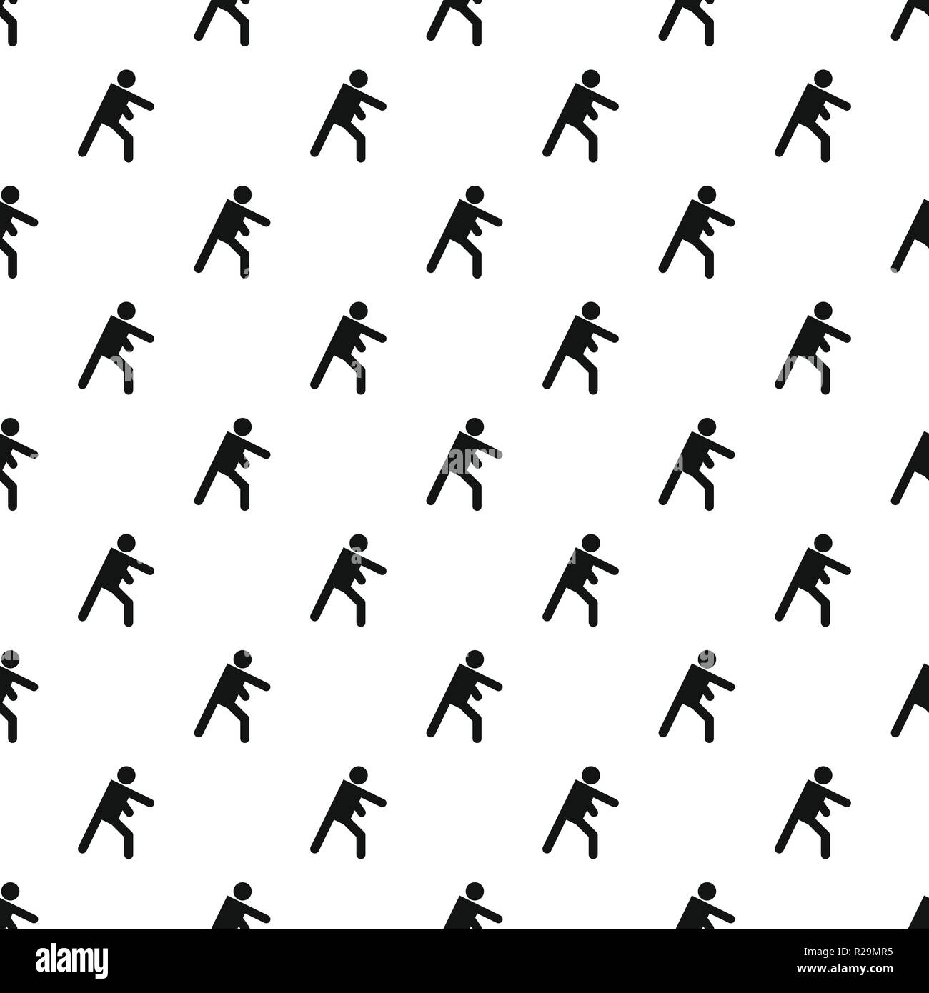 Stick figure stickman pattern vector seamless repeating for any web ...