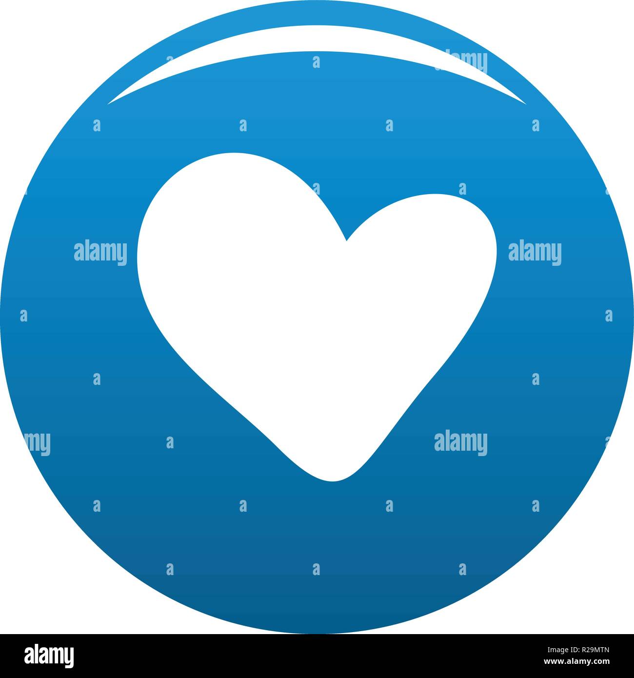 True heart icon. Simple illustration of true heart vector icon for any ...