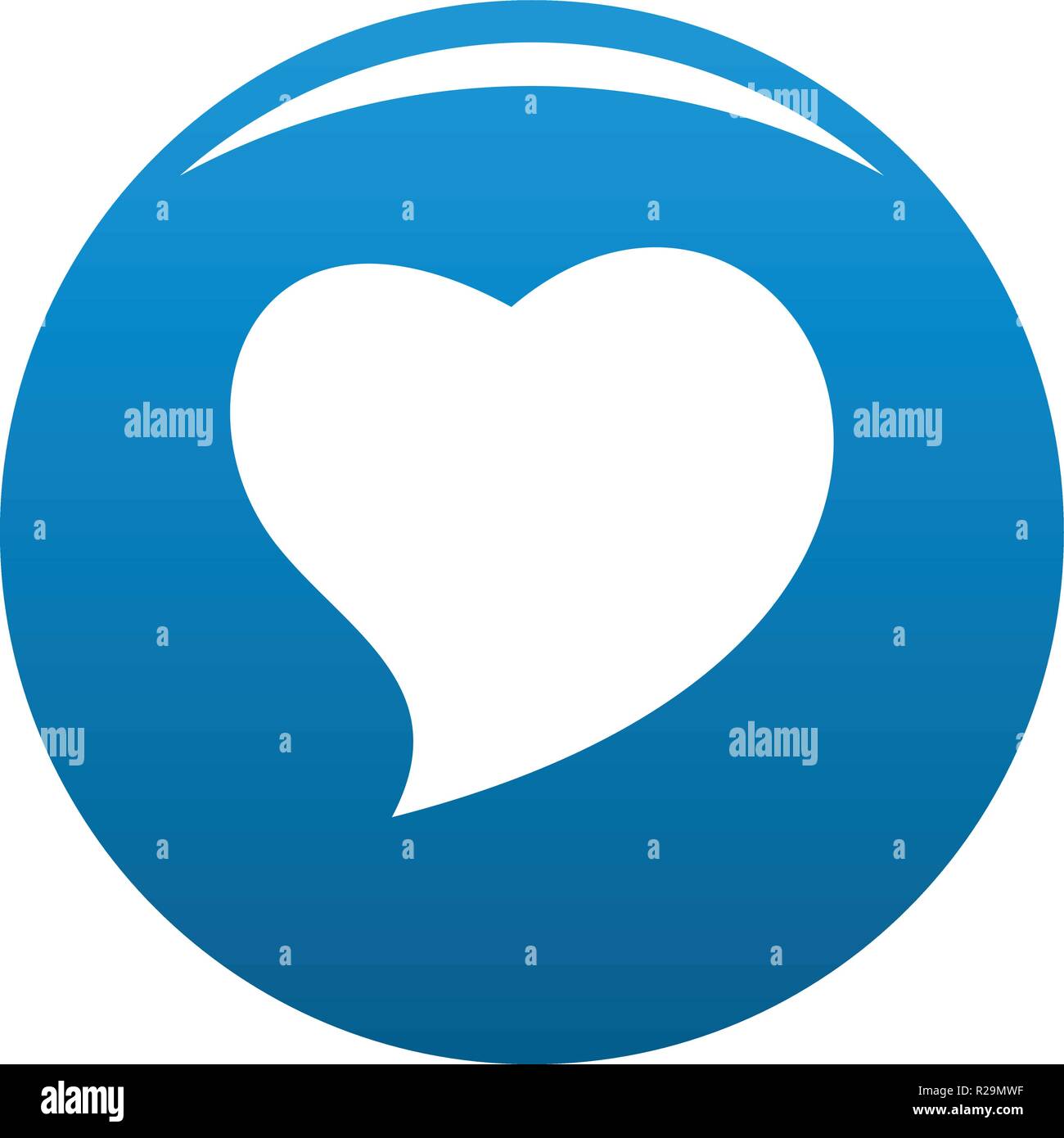 Brave heart icon. Simple illustration of brave heart vector icon for ...
