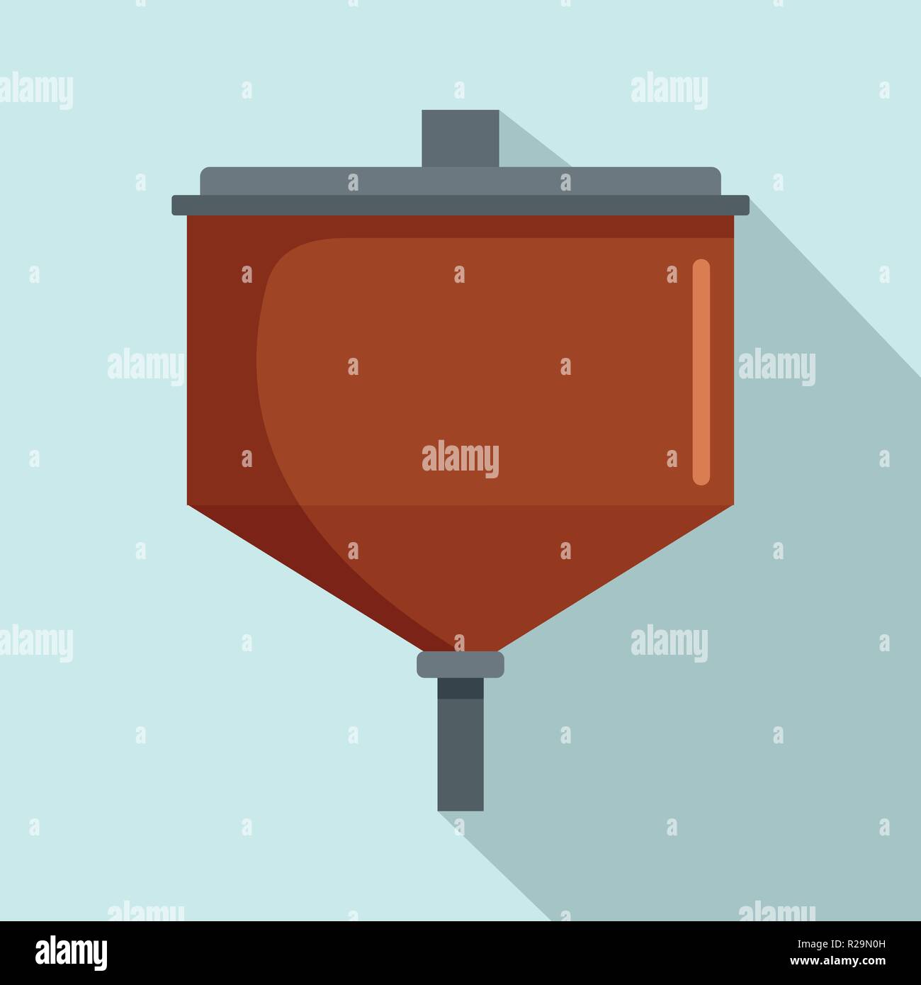 Equipment for cognac icon. Flat illustration of equipment for cognac ...