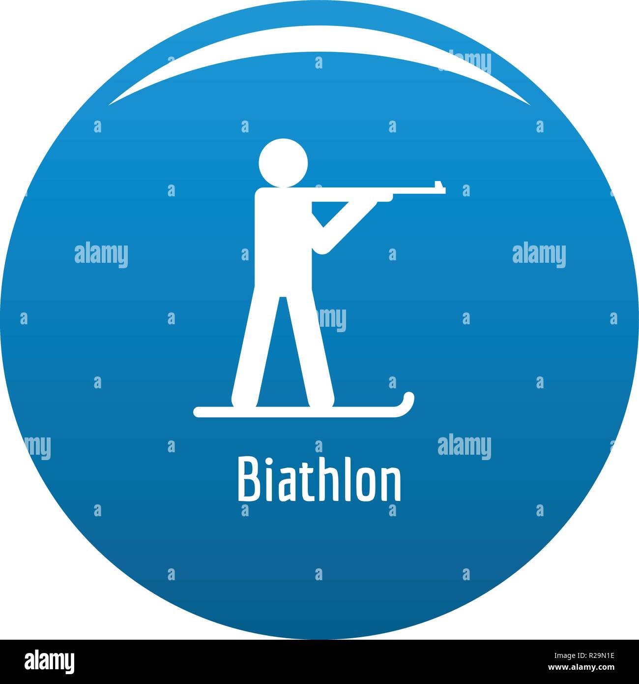 Olympic Biathlon Symbol
