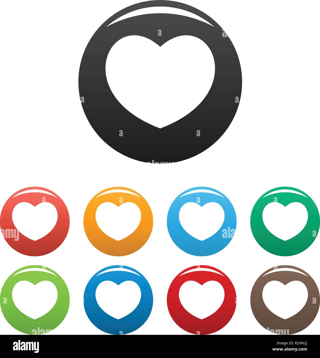 Sympathetic symbol Stock Vector Images - Alamy