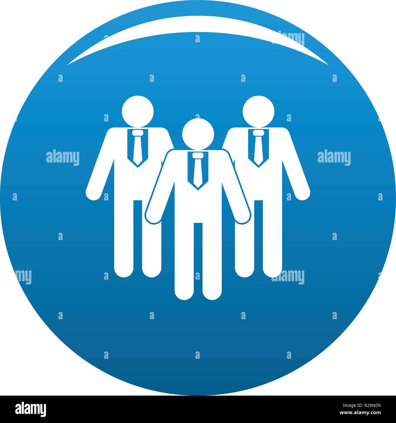 Board directors icon. Simple illustration of board directors vector ...