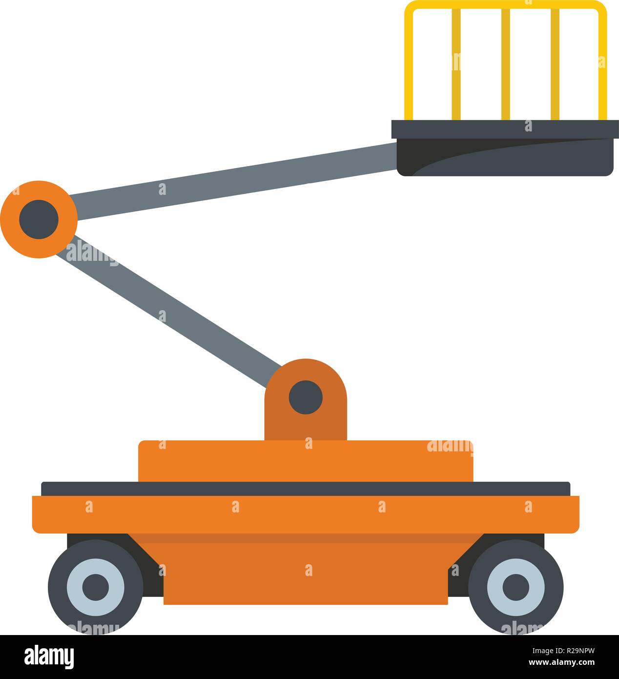 Building platform icon. Flat illustration of bilding platform vector ...