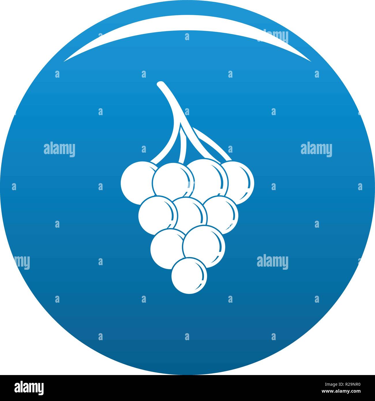 Small grape icon. Simple illustration of small grape vector icon for ...