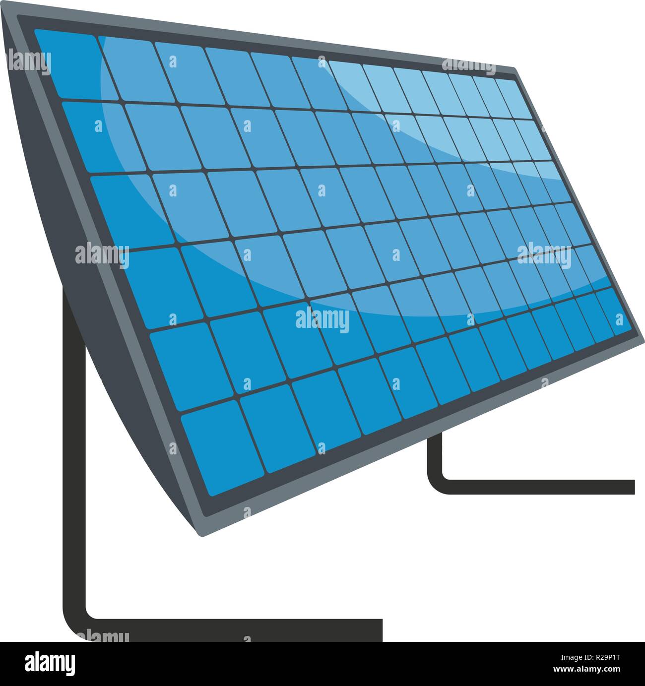Energy generation icon. Flat illustration of energy generation vector ...