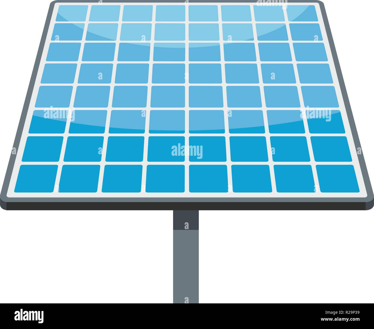 Solar generation icon. Flat illustration of solar generation vector ...
