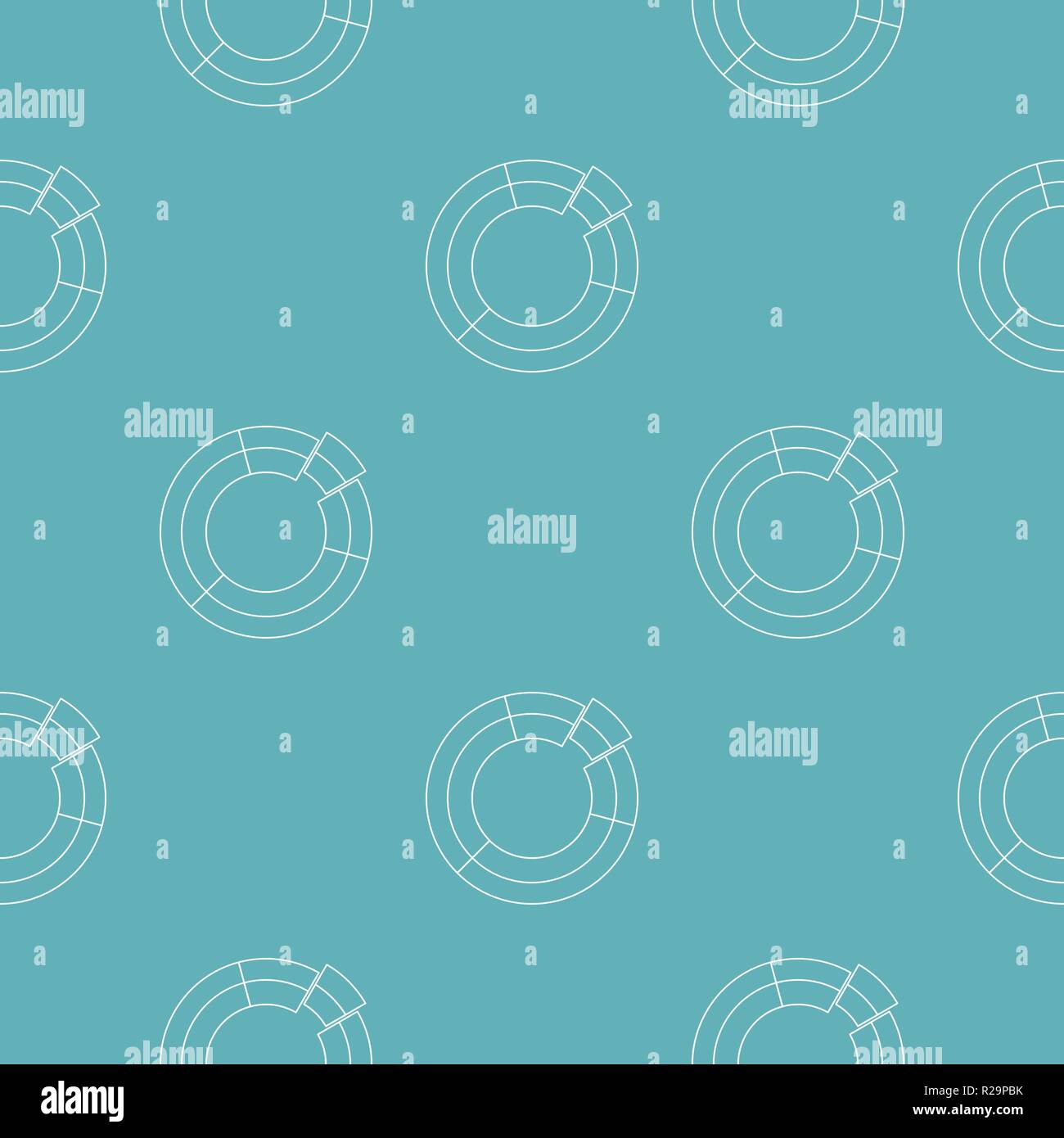 Circle chart pattern vector seamless repeating for any web design Stock Vector Image & Art - Alamy