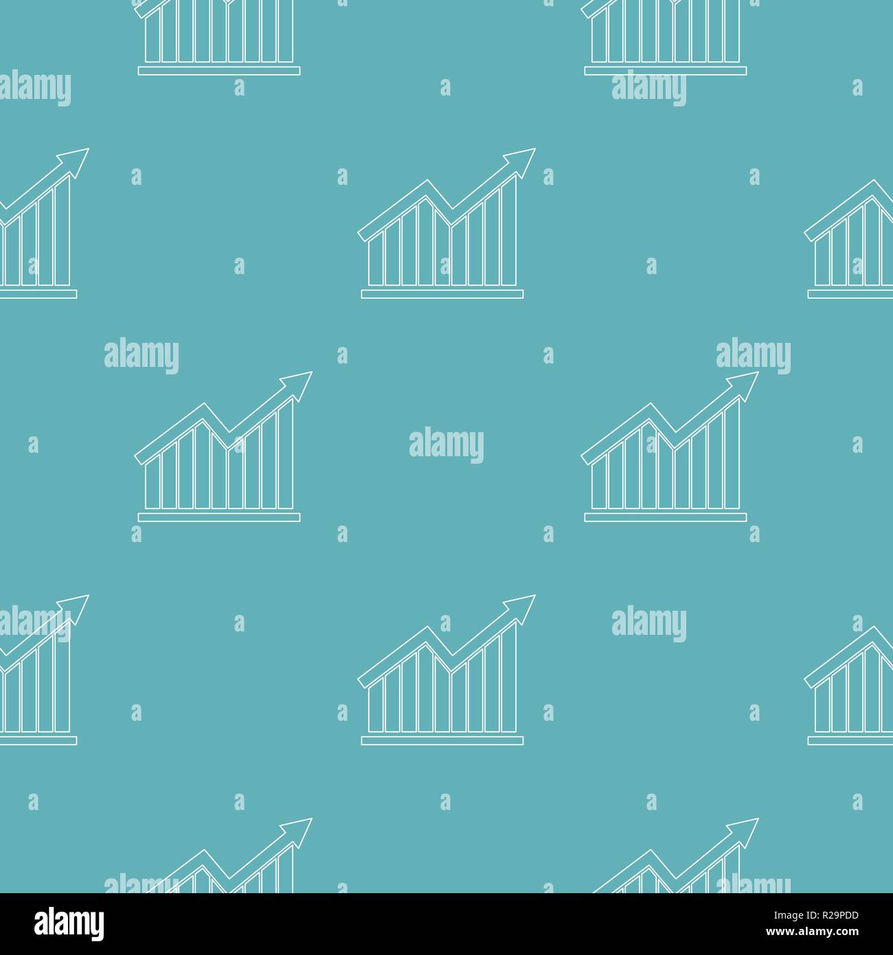 Best graph pattern vector seamless repeating for any web design Stock ...