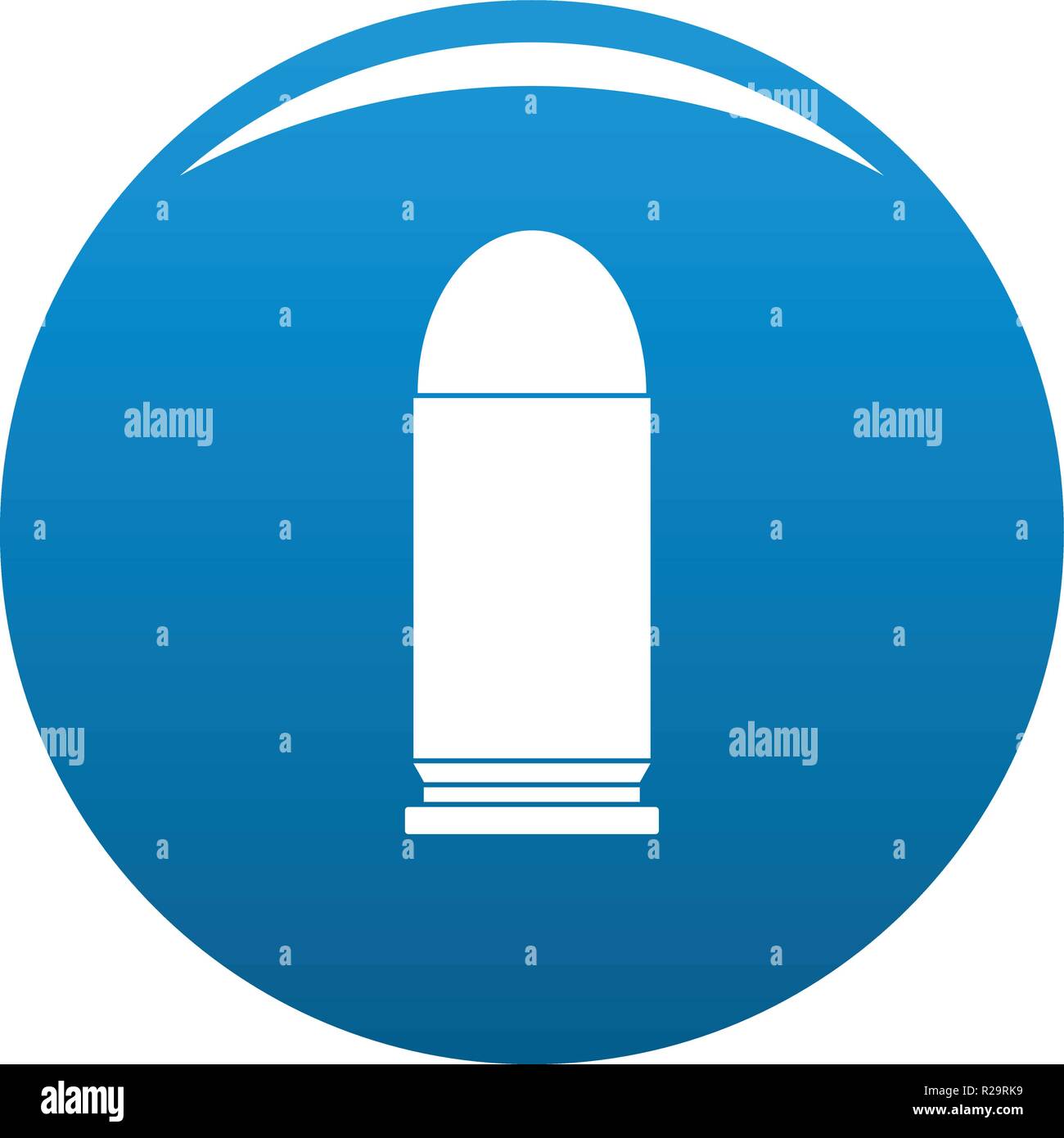 Single cartridge icon. Simple illustration of single cartridge vector ...