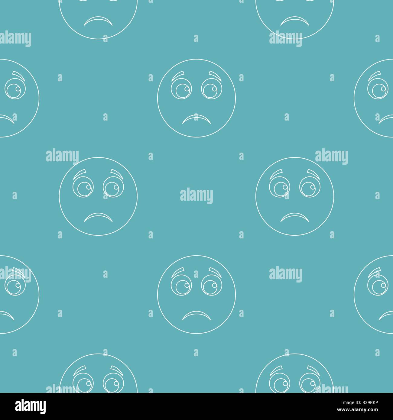 Happy sad mask pattern Stock Vector Images - Alamy
