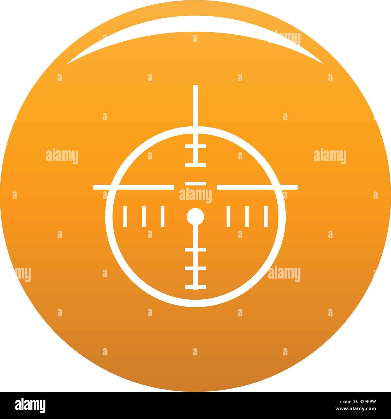 Police radar icon. Simple illustration of police radar vector icon for ...