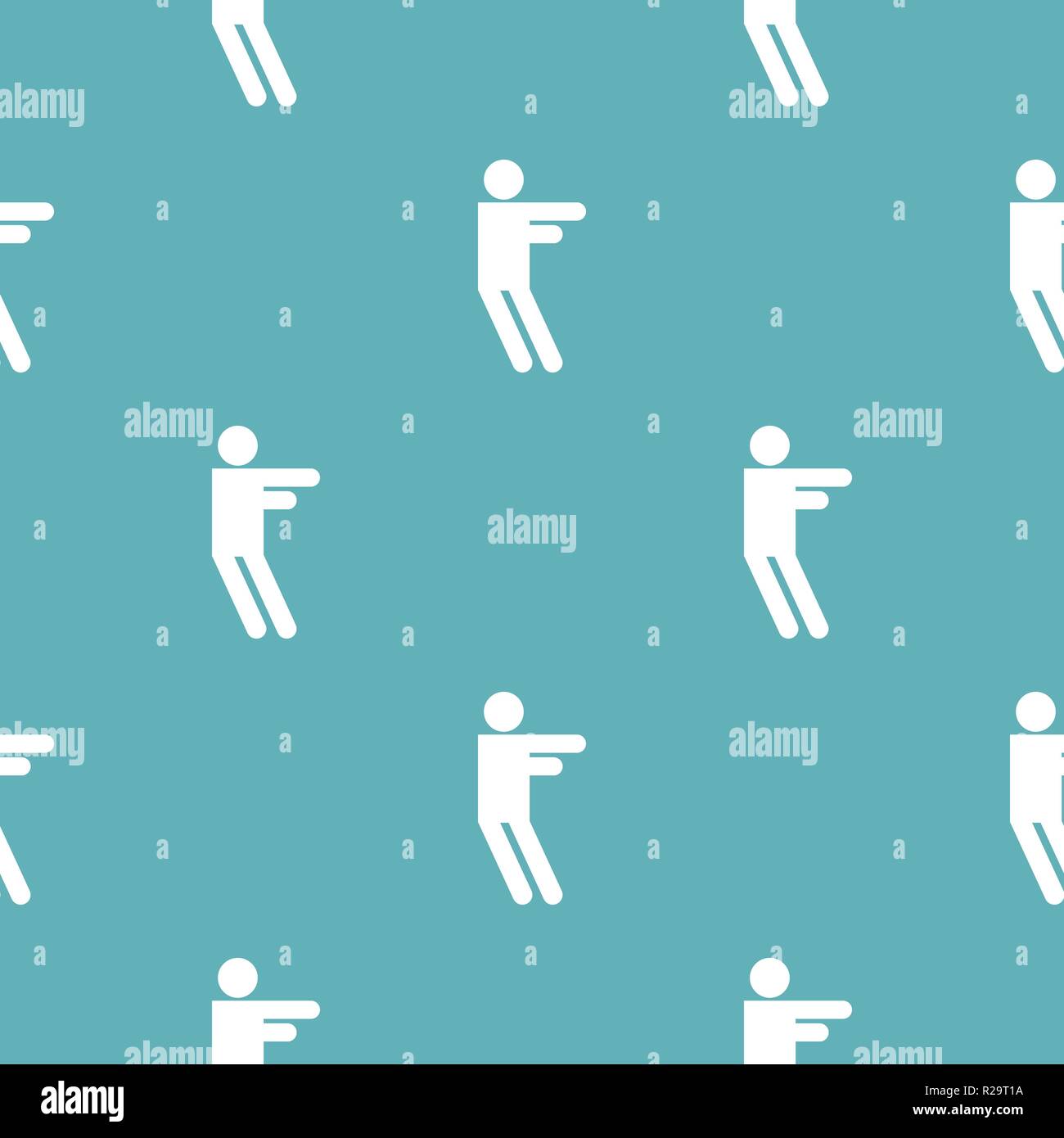 Stick figure stickman pattern vector seamless repeating for any web ...