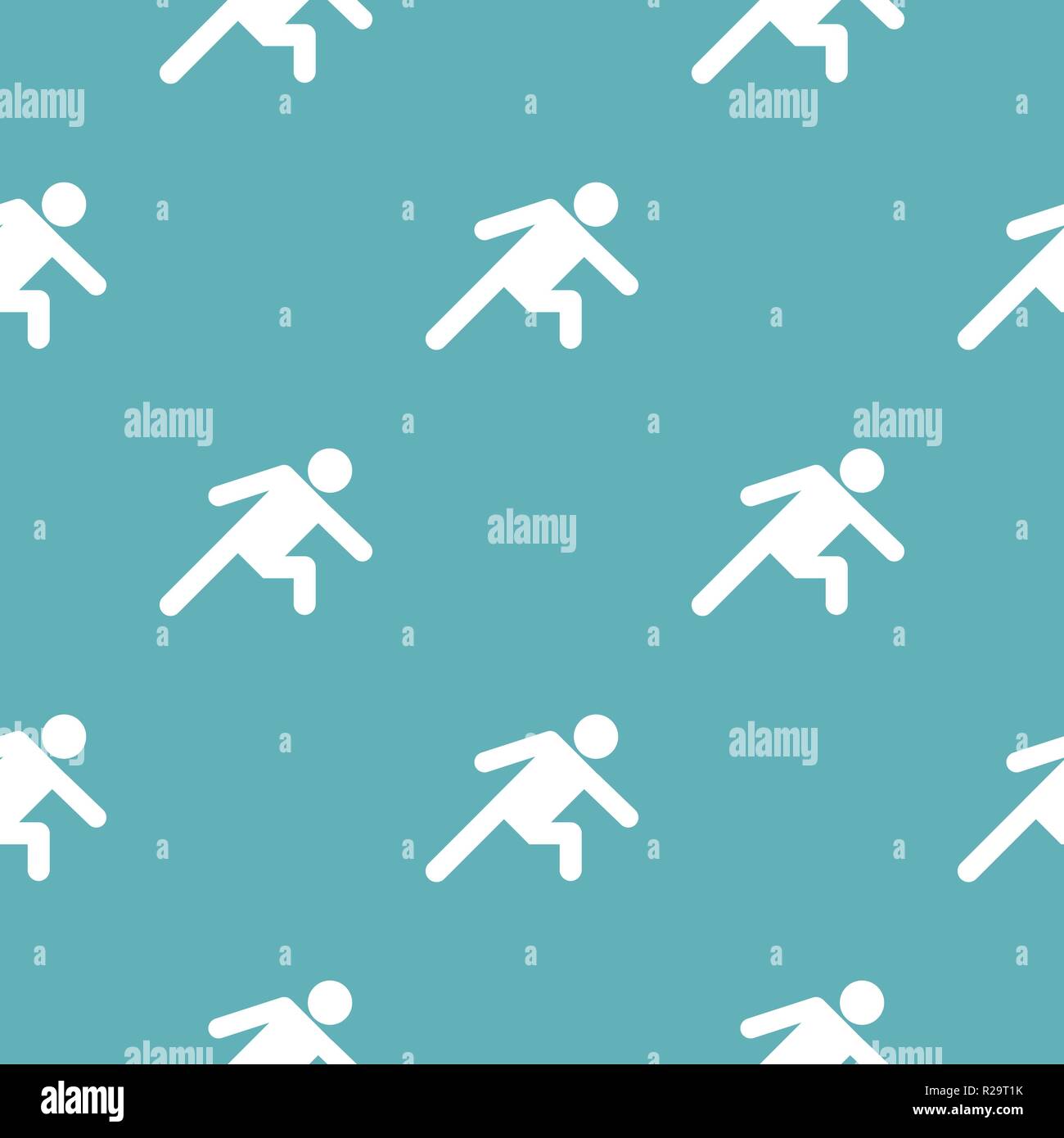 Stick figure stickman pattern vector seamless repeating for any web ...