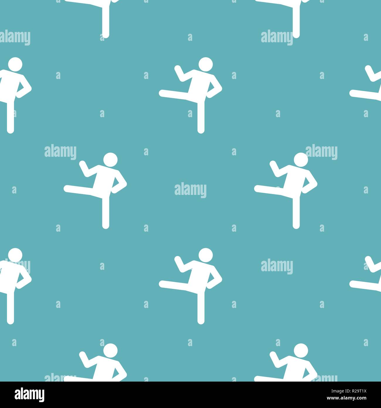 Stick figure stickman pattern vector seamless repeating for any web ...