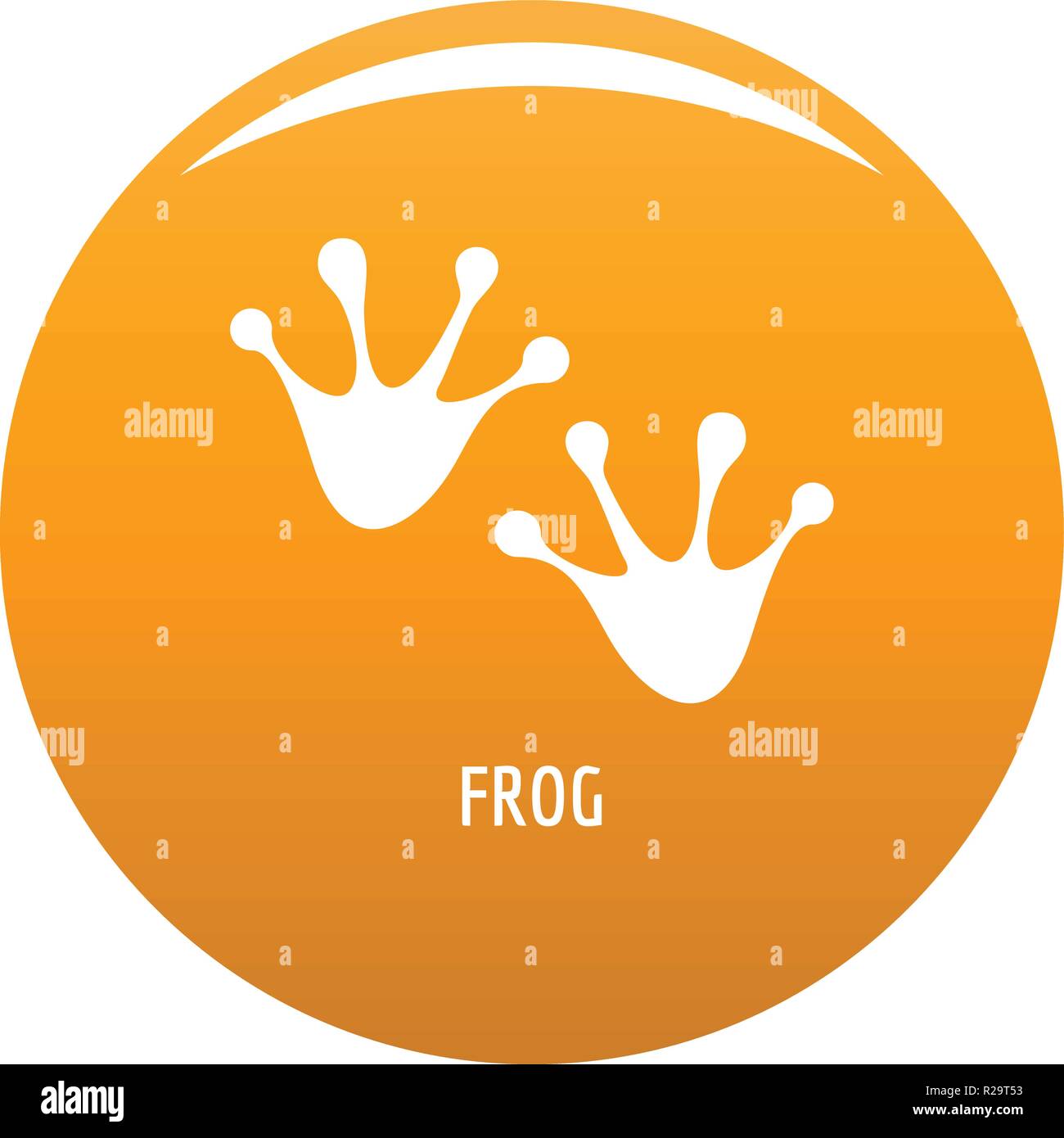 Frog step icon. Simple illustration of frog step vector icon for any ...