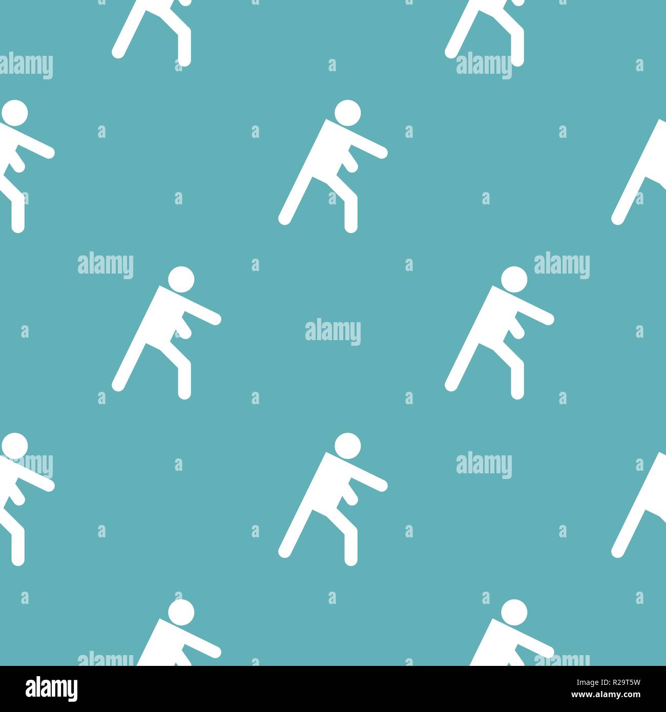 Stick figure stickman pattern vector seamless repeating for any web ...