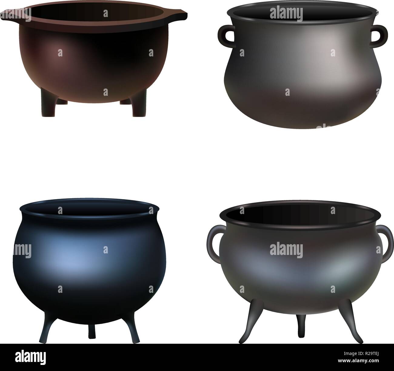 Cauldron pot Stock Vector Images - Alamy
