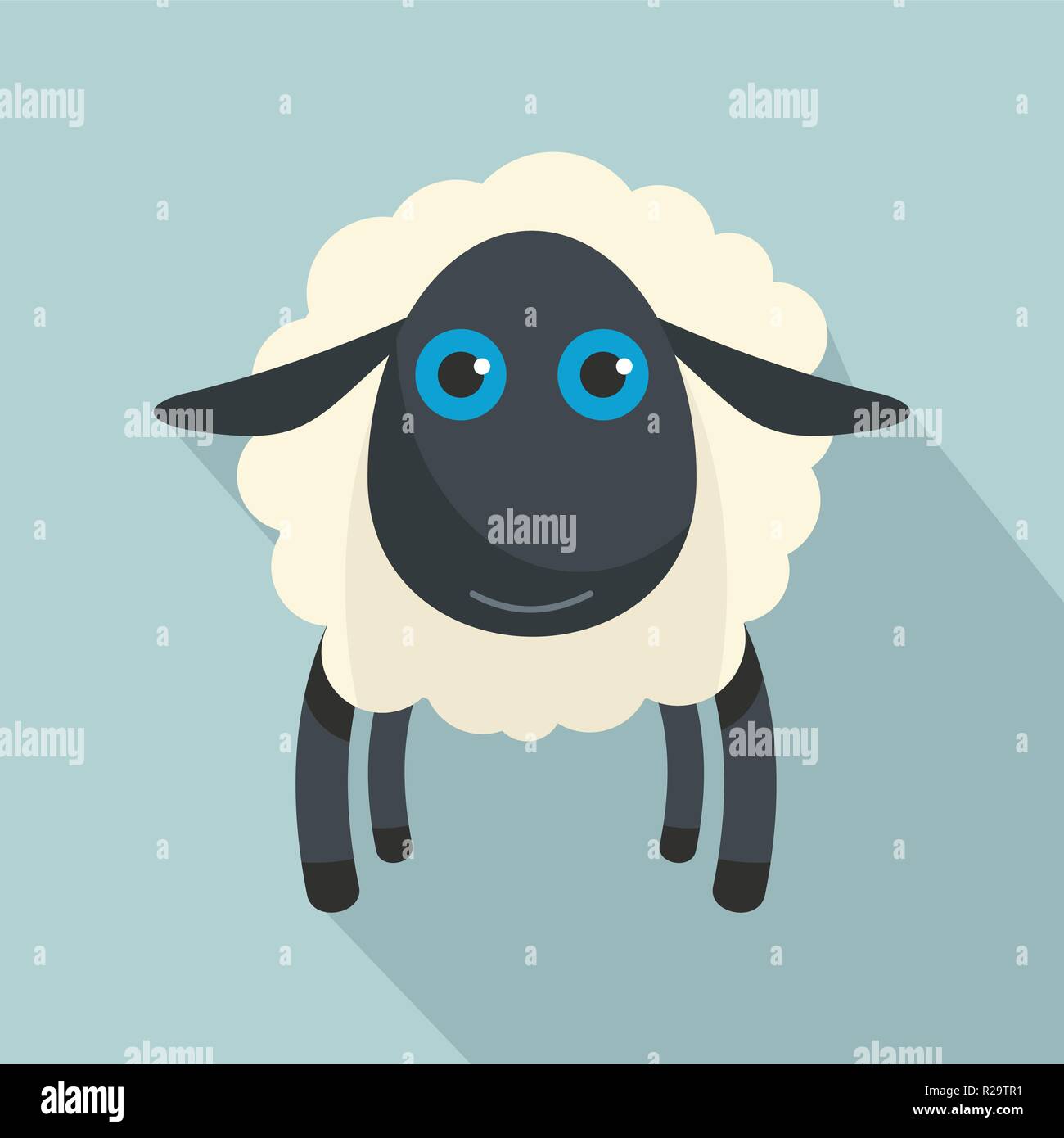 Cartoon Black Sheep High Resolution Stock Photography and Images - Alamy
