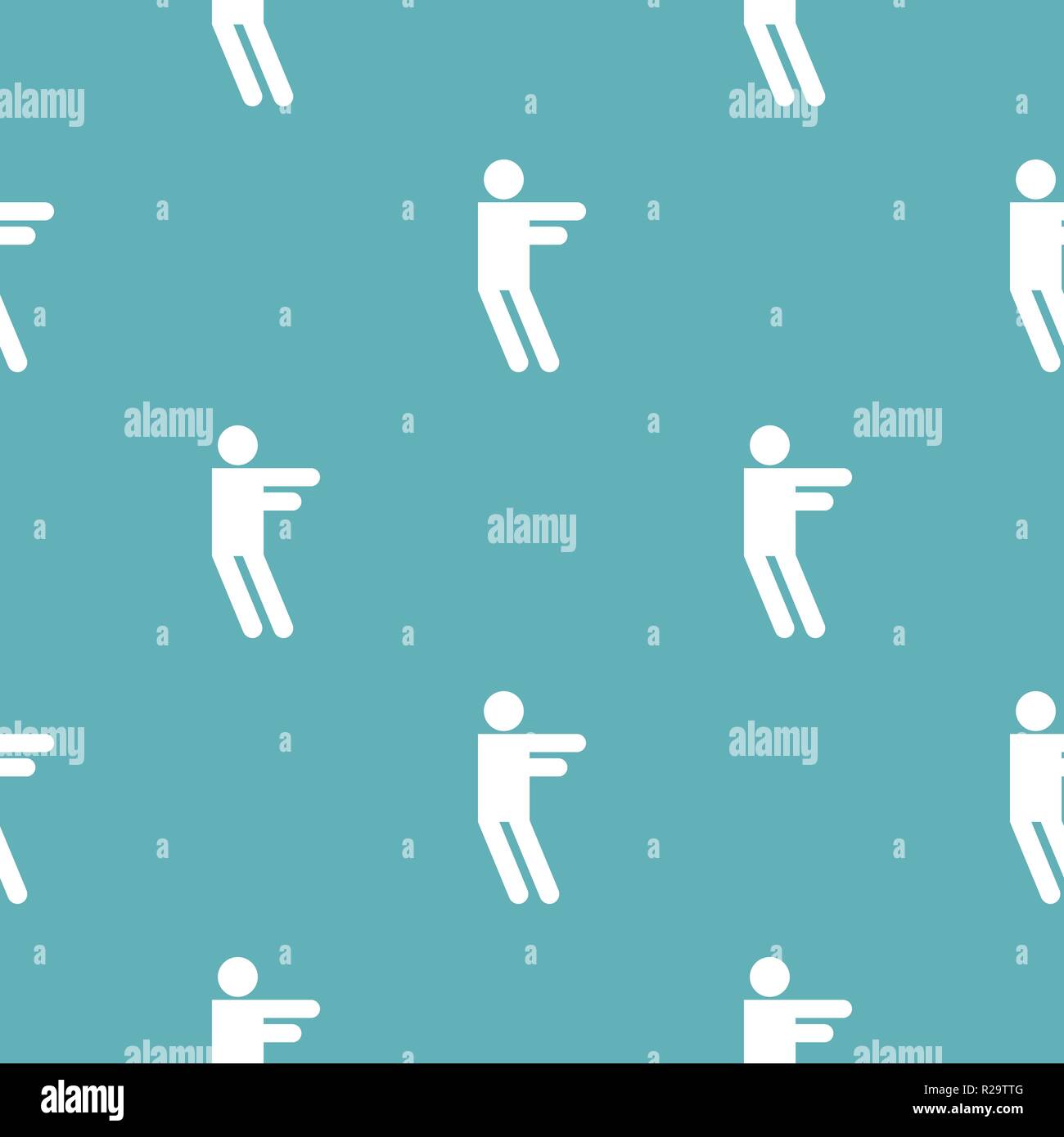 Stick figure stickman pattern vector seamless repeating for any web ...
