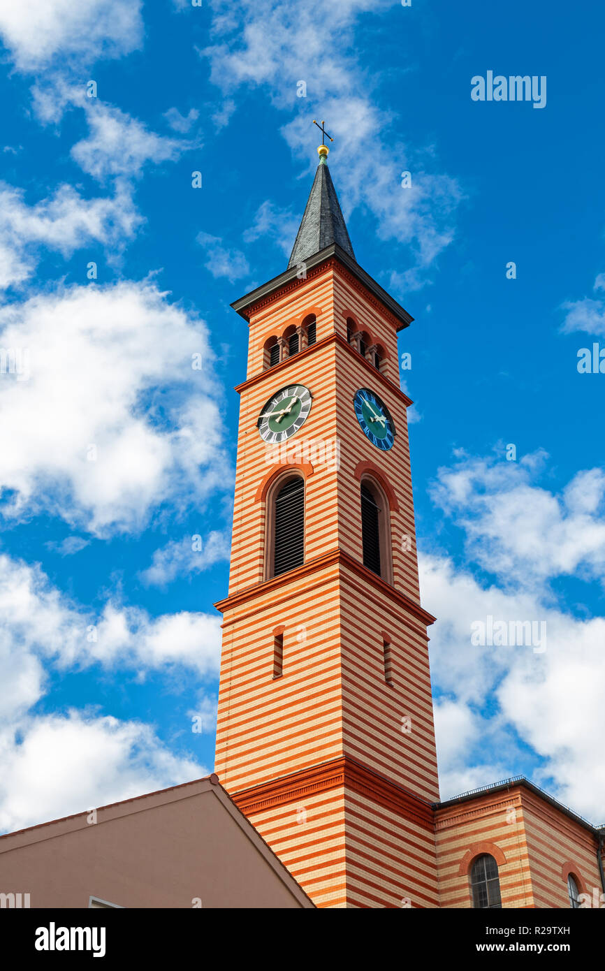 Saint Jakob church in Friedberg, Bavaria, Germany Stock Photo - Alamy
