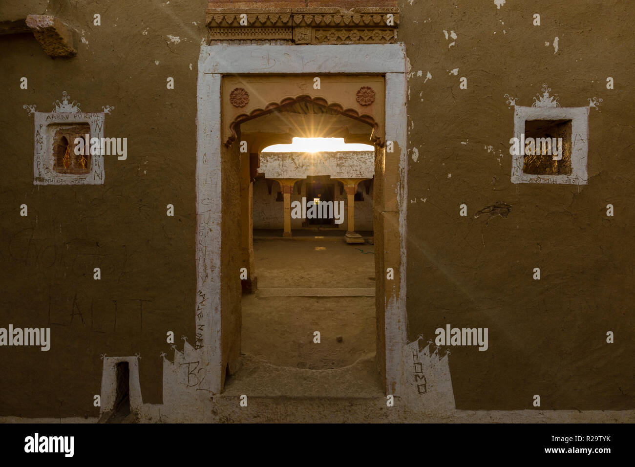 Kuldhara is a Ghost Village in Rajasthan State of India Stock Photo - Alamy