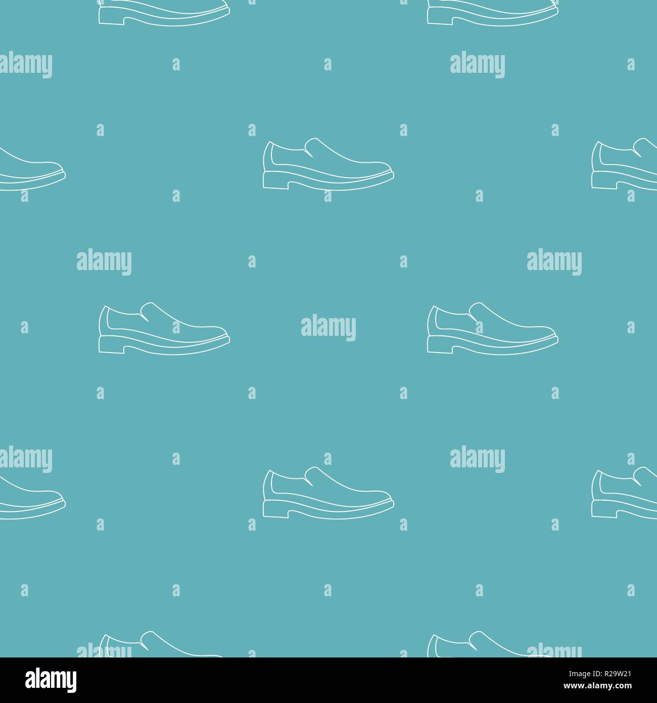Men shoe pattern vector seamless repeating for any web design Stock ...