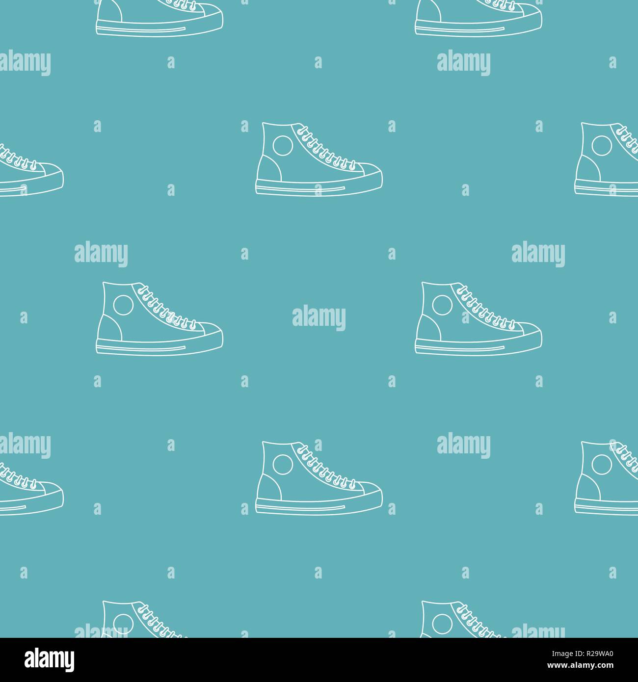 Men shoe pattern vector seamless repeating for any web design Stock ...