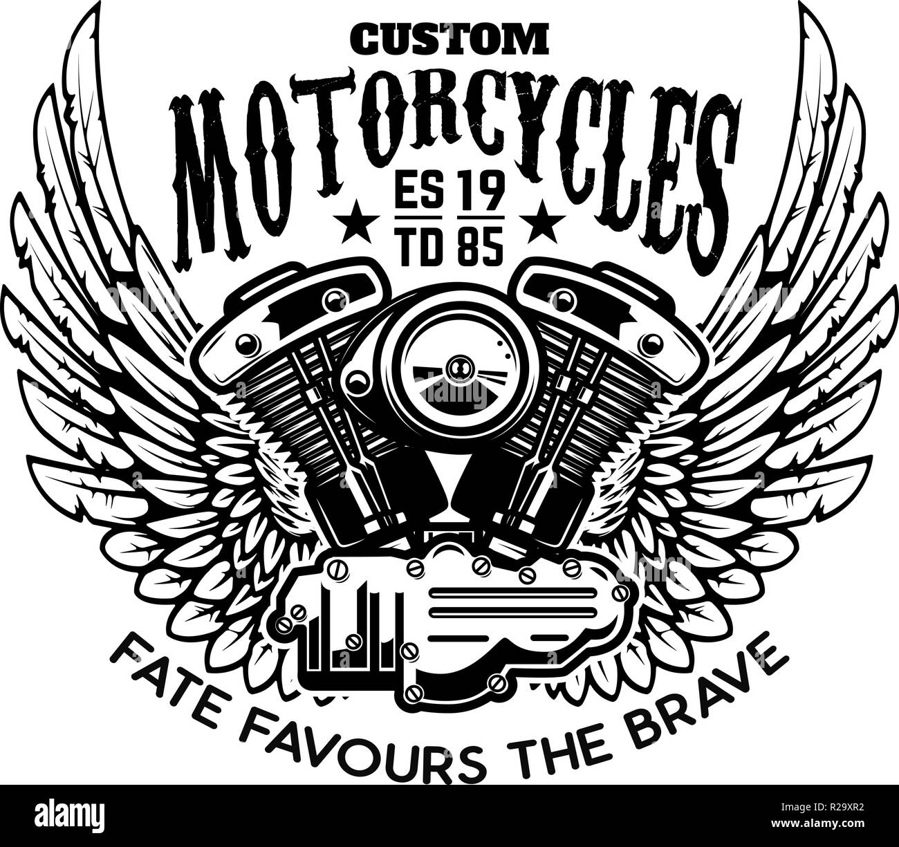 Motor design Black and White Stock Photos & Images - Alamy