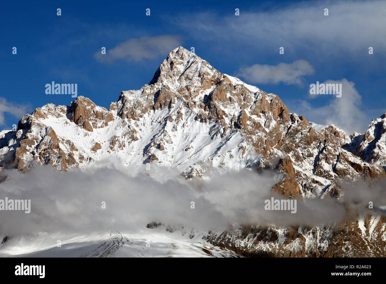 Mount Demirkazik at Aladaglar National Park in Nigde, Turkey. Mount ...
