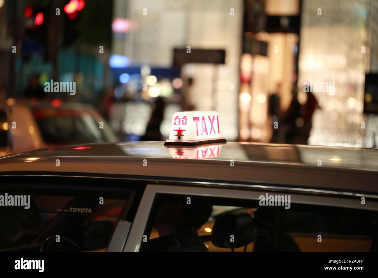 Cartoon car neon hi-res stock photography and images - Alamy